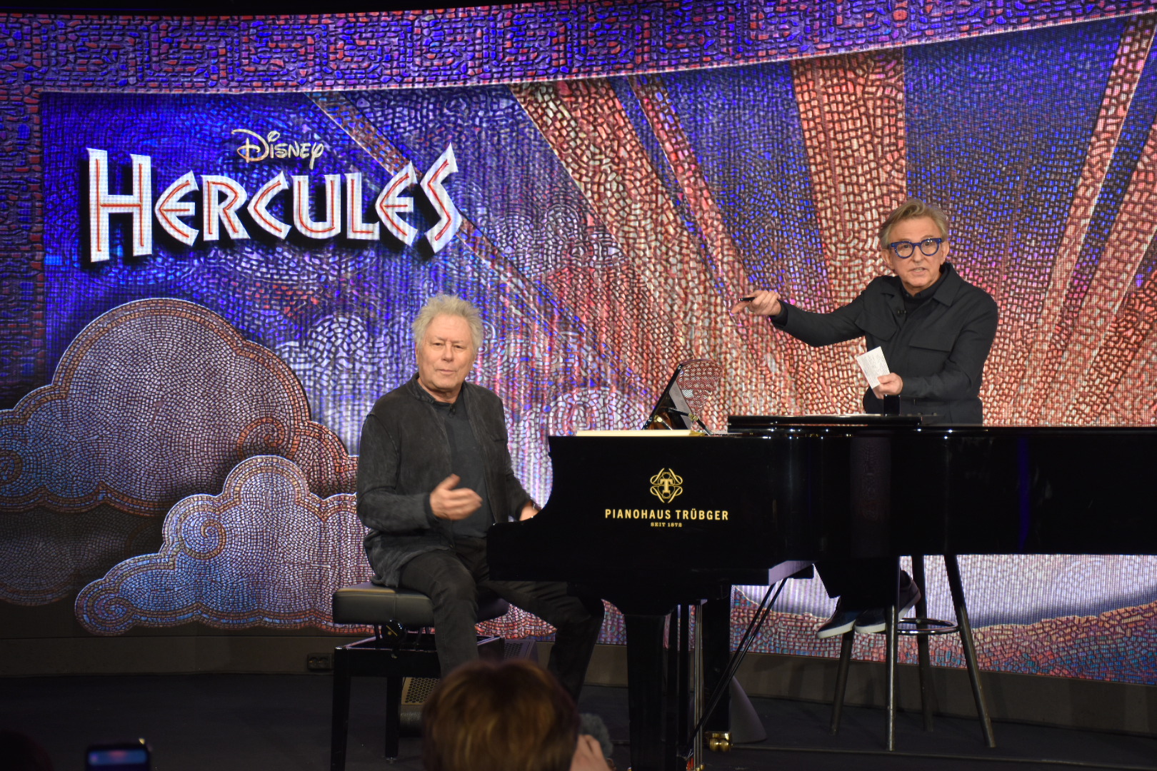 Disney's "Hercules": Oscar-Preisträger Alan Menken & Thomas Schumacher ...